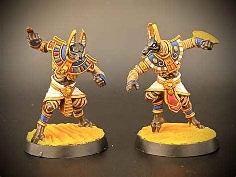 Finally Finished The Punga Miniatures ‘sons Of Anubis Tomb Kings Team A Great Team Full Of