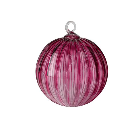 Raspberry Handblown Glass Ornament 2bglass Hot Shop And Showroom