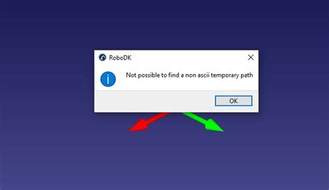 Not Possible To Find A Non Ascii Temporary Path Issue