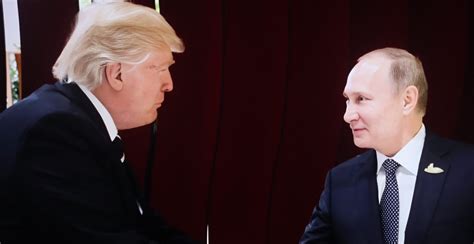 Peter Dickinson While Trump Talks Peace Putin Is Escalating