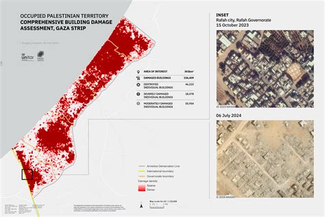 From Space To Humanitarian Response Ocha Opt And Unosat Collaborative