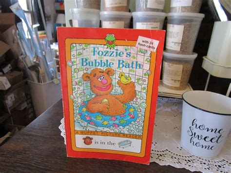 1996 Fozzies Bubble Bath A Muppet Picture Reader Sc Book Etsy