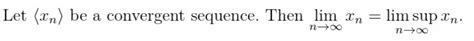 solved let xn be a convergent sequence then