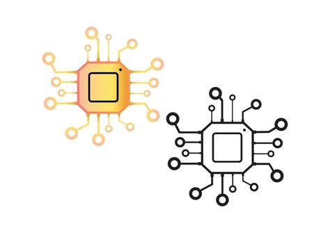 Digital Chip Vector Art Icons And Graphics For Free Download