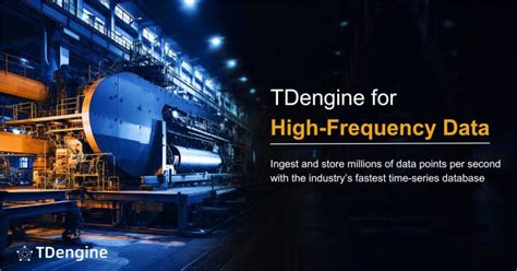 Tdengine On Linkedin Tdengine For High Frequency Data