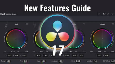 Blackmagic Publishes The New Davinci Resolve 17 Features Guide Y M Cinema Magazine