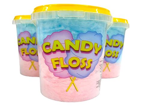 1 Litre Candy Floss Tubs Sweets From Evan