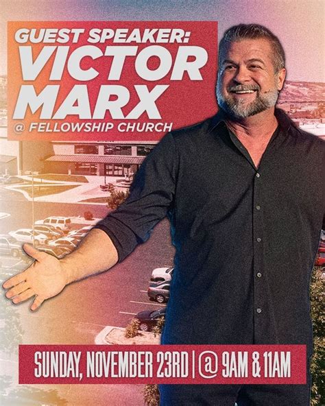 Victor Marx Is A Guest Speaker At Fellowship Church Grand Junction 765 24 Rd Grand Junction