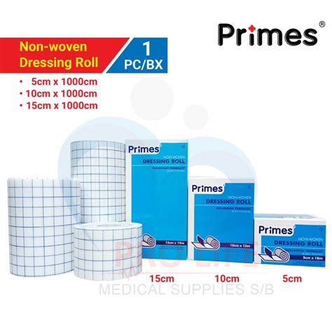 Aros Primes Non Woven Dressing Roll 5cm 10cm 15cm Primes Perak Ipoh
