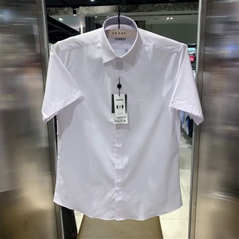 [예작]남성와이셔츠 모달 스트레치 카라배색 솔리드 슬림핏 반팔셔즈 Yj3mbr257 Wh 믿고 사는 즐거움 Ssg Com