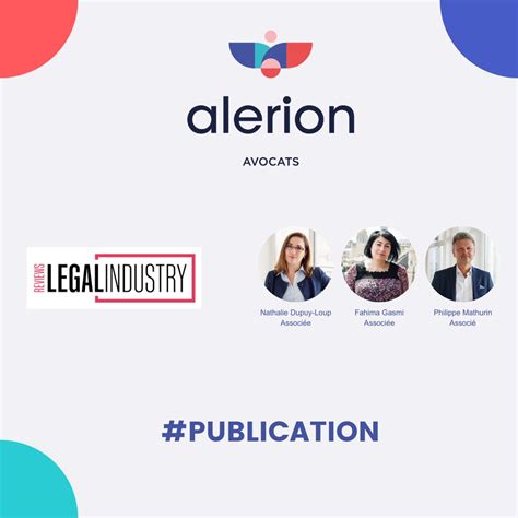 Publication Alerion Avocats