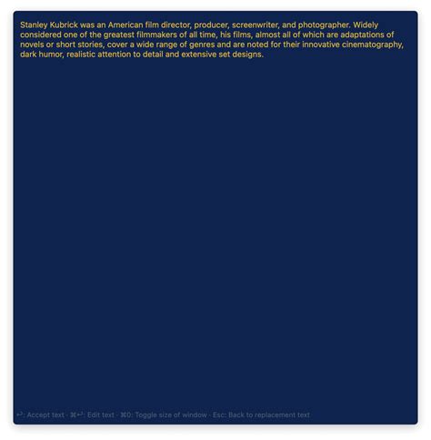 Alfred Gallery • Workflows • Find And Replace Text