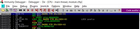 Developing Local Stack Overflow Exploit For Ftp Commander Pro 803