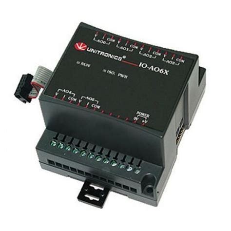 io ao6x unitronics vision