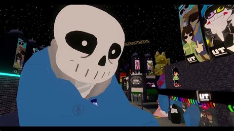 [vrchat] Messing Around As Massive Sans Avatar Made By Apexwingzy Youtube