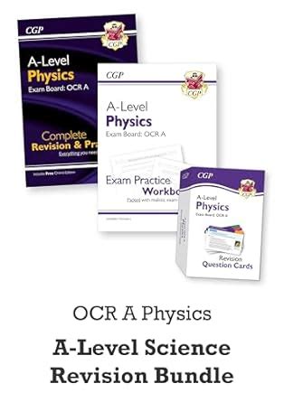 A Level Physics OCR A Revision Bundle Year Amazon Co Uk Books