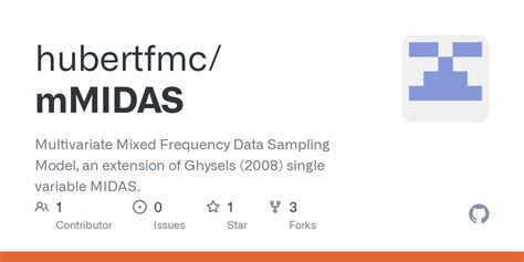 Github Hubertfmcmmidas Multivariate Mixed Frequency Data Sampling Model An Extension Of