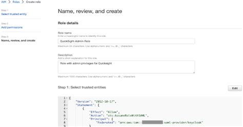 Federate Amazon Quicksight Access With Open Source Identity Provider