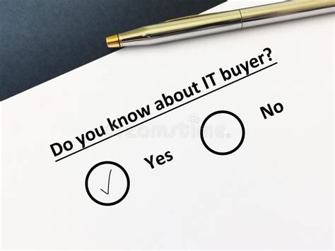 Questionnaire About Procurement Stock Image Image Of Employees