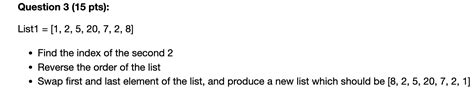 Solved Question Pts Consider The String Chegg