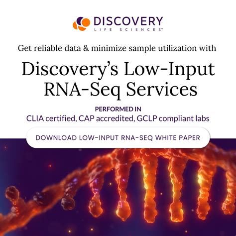 Discovery Life Sciences On Linkedin Rna Sequencing Services