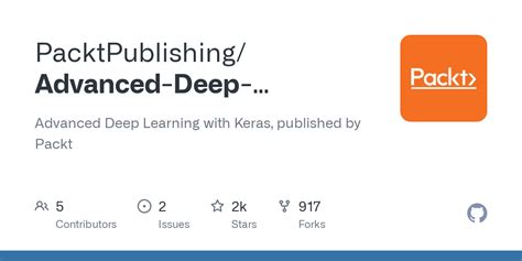 GitHub PacktPublishing Advanced Deep Learning With Keras Advanced Deep Learning With Keras