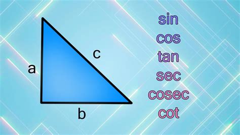 Sin Cos Tan Sec Cosec Cot YouTube