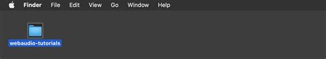 create a simple website web audio tutorials