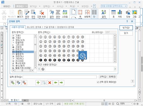 엑셀 팁] 원문자 16 이상 사용하기 짤막한 강좌