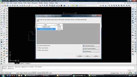 Tutorial Data Extraction Autocad Youtube