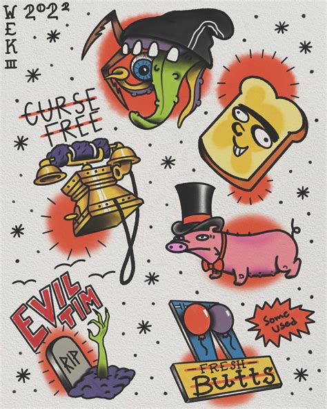 Plank Ed Edd N Eddy Tattoo