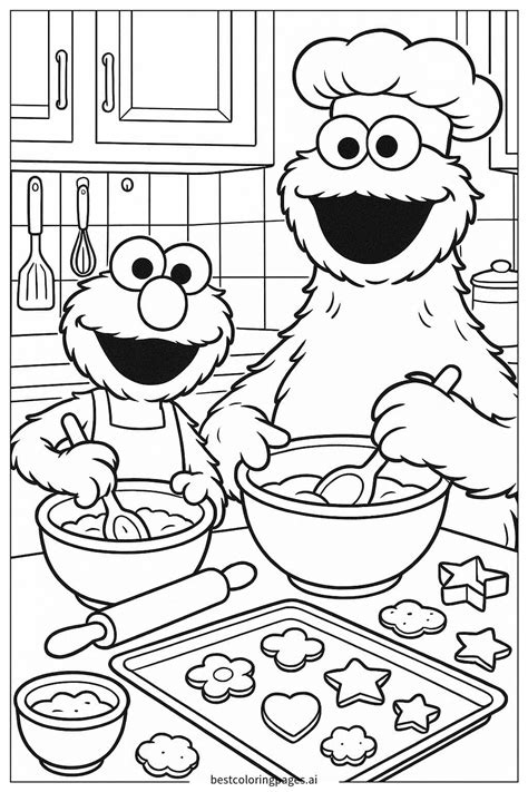 24 Elmo Coloring Pages Free Pdf And Png Printable