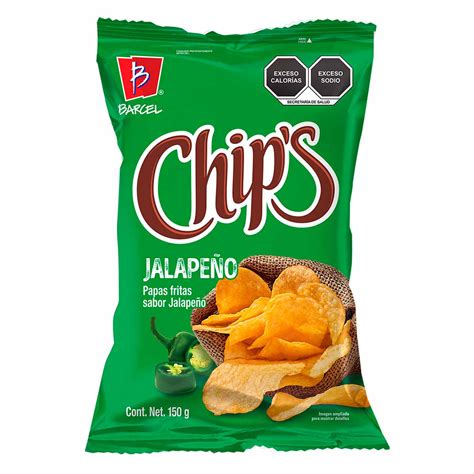 Precios Papas Barcel Chips Jalapeño 150 Grs Compara Y Ahorra Sucom
