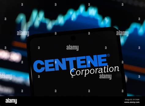 In This Photo Illustration The Centene Corporation Logo Is Displayed