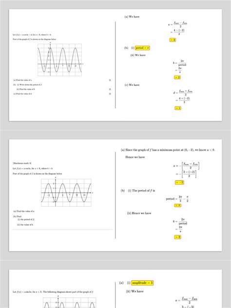 Trig Questions Pdf