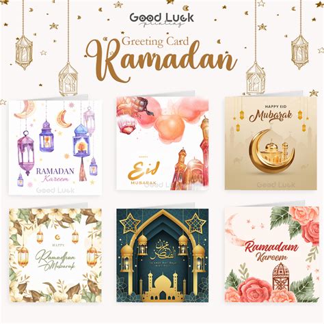 Ramadan Eid Greeting Cards Folding Folding Ramadan Greeting Cards