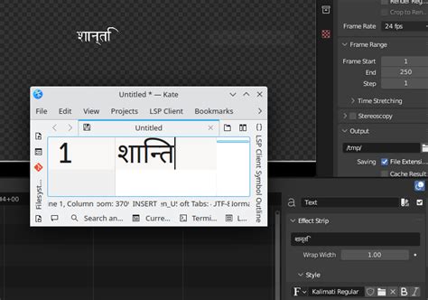 105875 Text Does Not Render Properly With Scripts Like Devanagari Blender Blender Projects