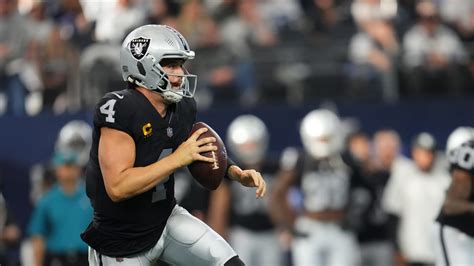 Las Vegas Raiders Quarterback Derek Carrs Best Plays On Thanksgiving