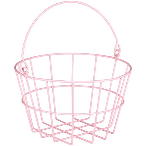 Destination Holiday Mini Wire Easter Basket Pink Shop Seasonal