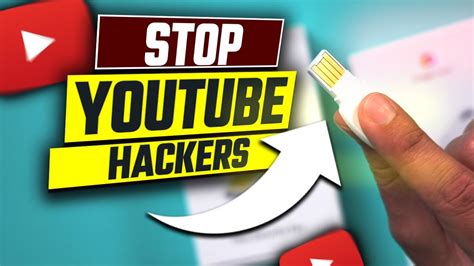 The Ultimate Way To Protect Your YouTube Channel From Hackers YouTube