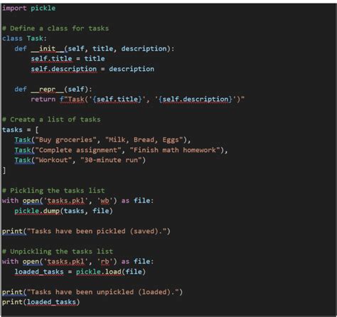 Pickling And Unpickling In Python Datasturdy Consulting