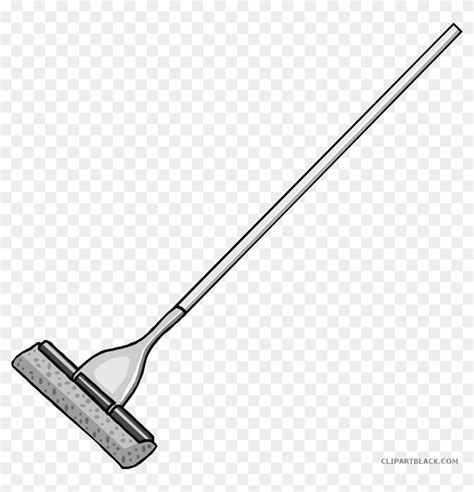 Mop Clipart Black And White