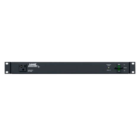 Lowell Acr 209 S Rackmount Power Distribution Panel 20a Outlets Ss