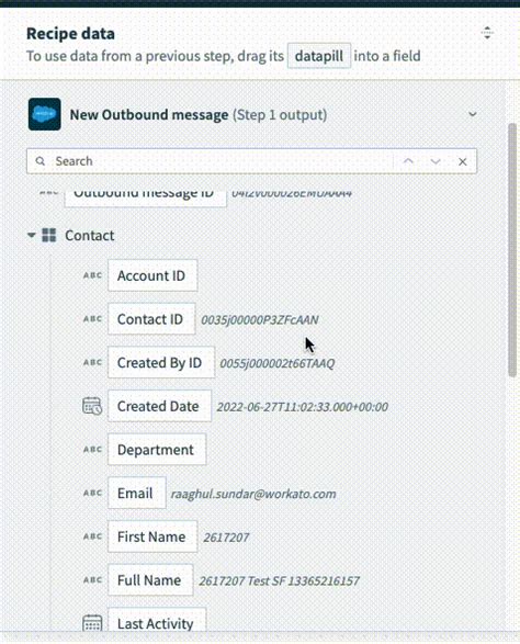 Workato Connectors Salesforce Real Time Triggers Workato Docs