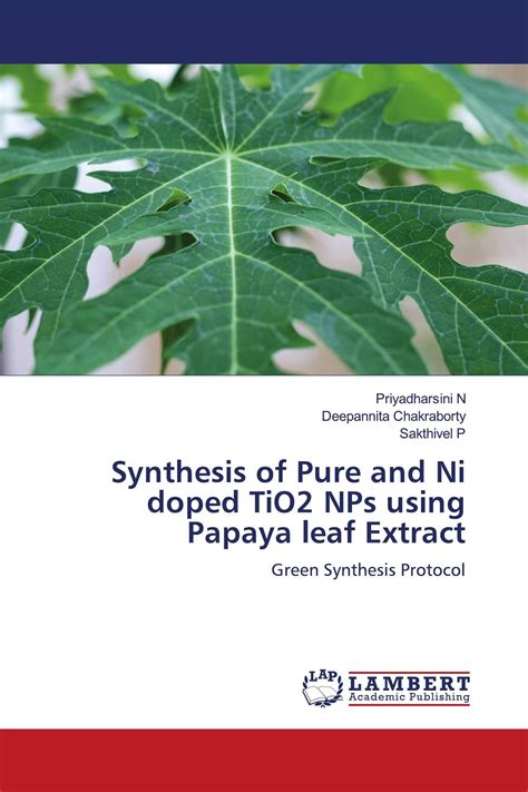 Synthesis Of Pure And Ni Doped Tio2 Nps Using Papaya Leaf Extract 978