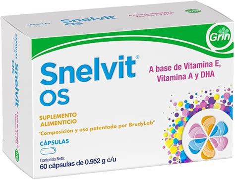 Snelvit Os Suplemento Alimenticio Oftálmico Con 60 Cápsulas Amazon