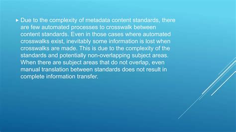Metadata Mapping Ppt