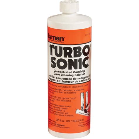 Turbo Sonic Brass Cleaning Solution — 32 Oz Bottle Model 7631714