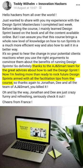 Design Sprint Masterclass By Ajandsmart