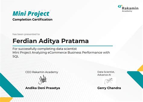 Sql Data Ferdian Aditya Pratama